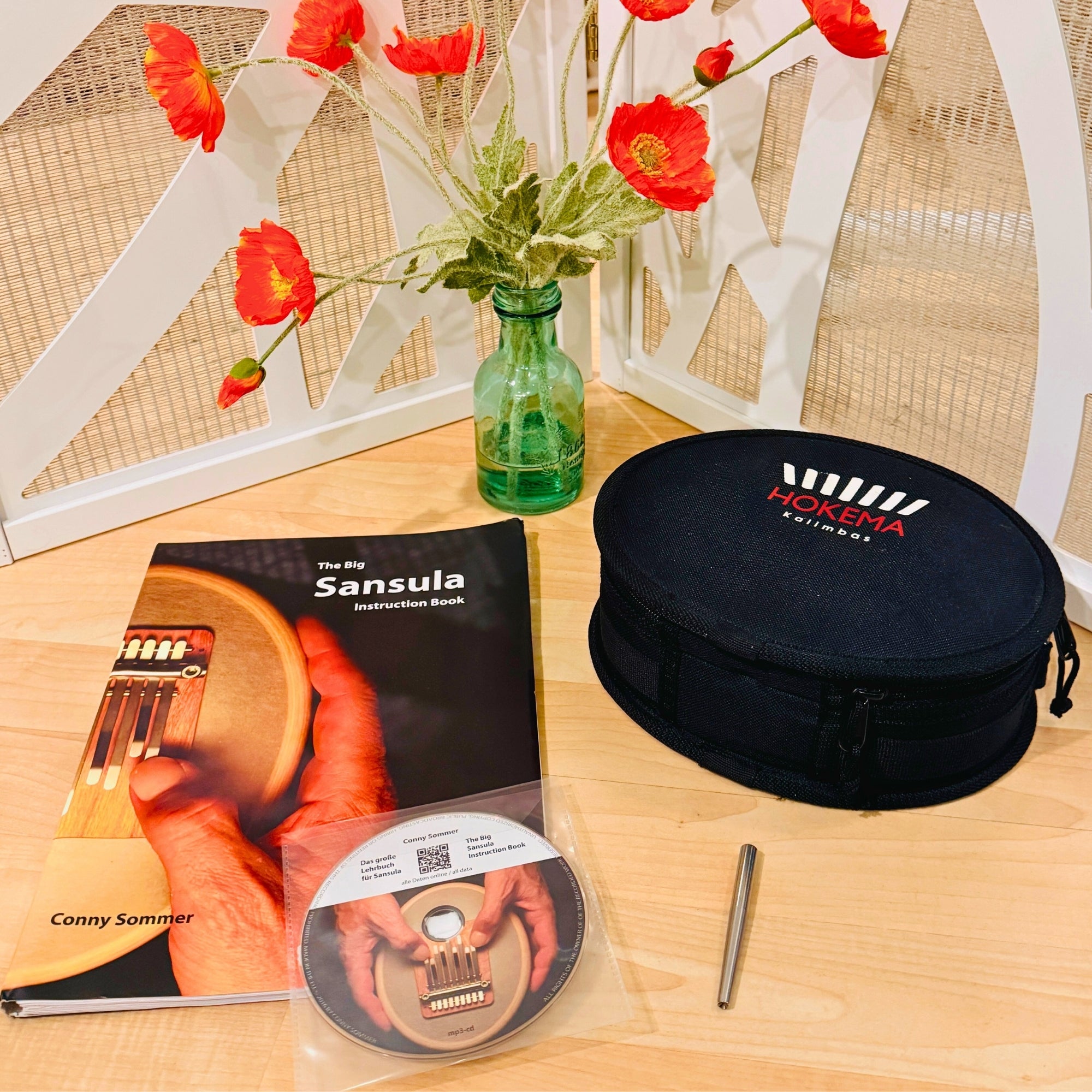 Hokema Kalimbas - Sansula Book, Tuning Tool, Bag | WePlayWellTogether