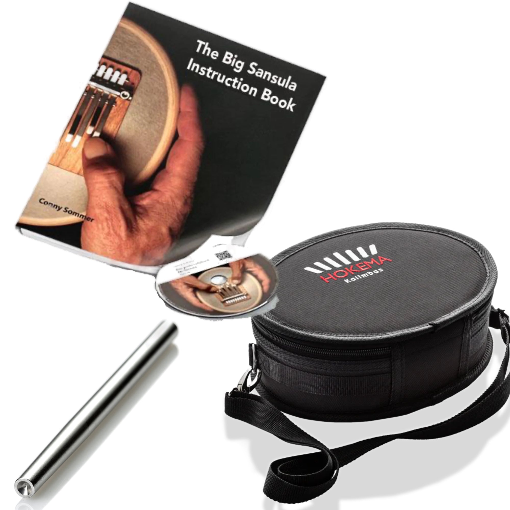 Hokema Kalimbas - Sansula Book, Tuning Tool, Bag | WePlayWellTogether