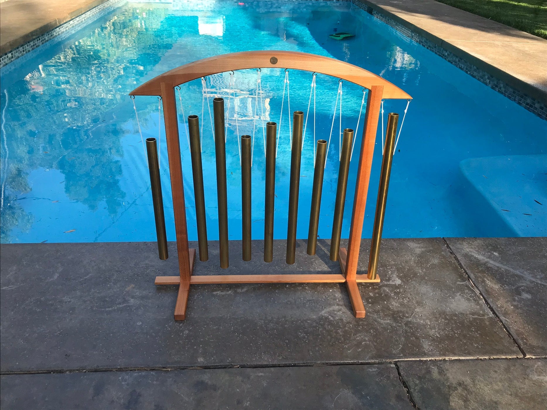 Overtone Tubular Bell set of 9 tuned chimes | WePlayWellTogether